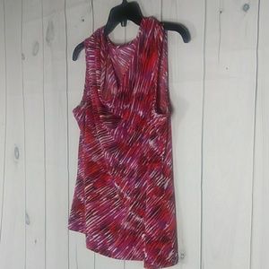 Studio Works | Tops | Studio Works Cowl Neck Blouse Petite Large | Poshmark